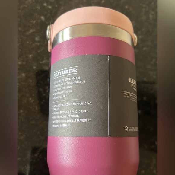 Stanley | Dining | Nwt Raspberry Color Stanley Iceflow Tumbler | Poshmark